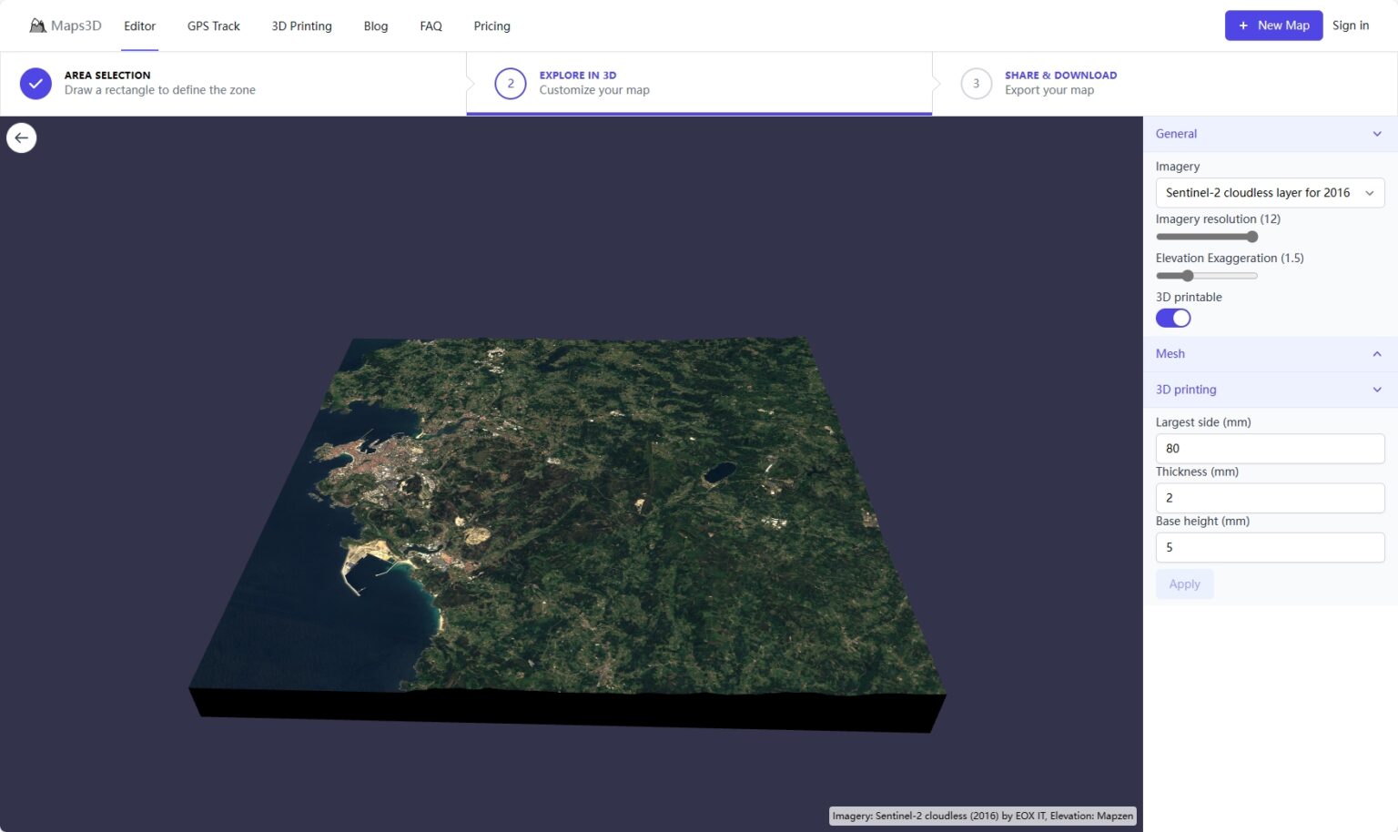 How to 3D Print Maps of Any Place on Earth? - FacFox Docs