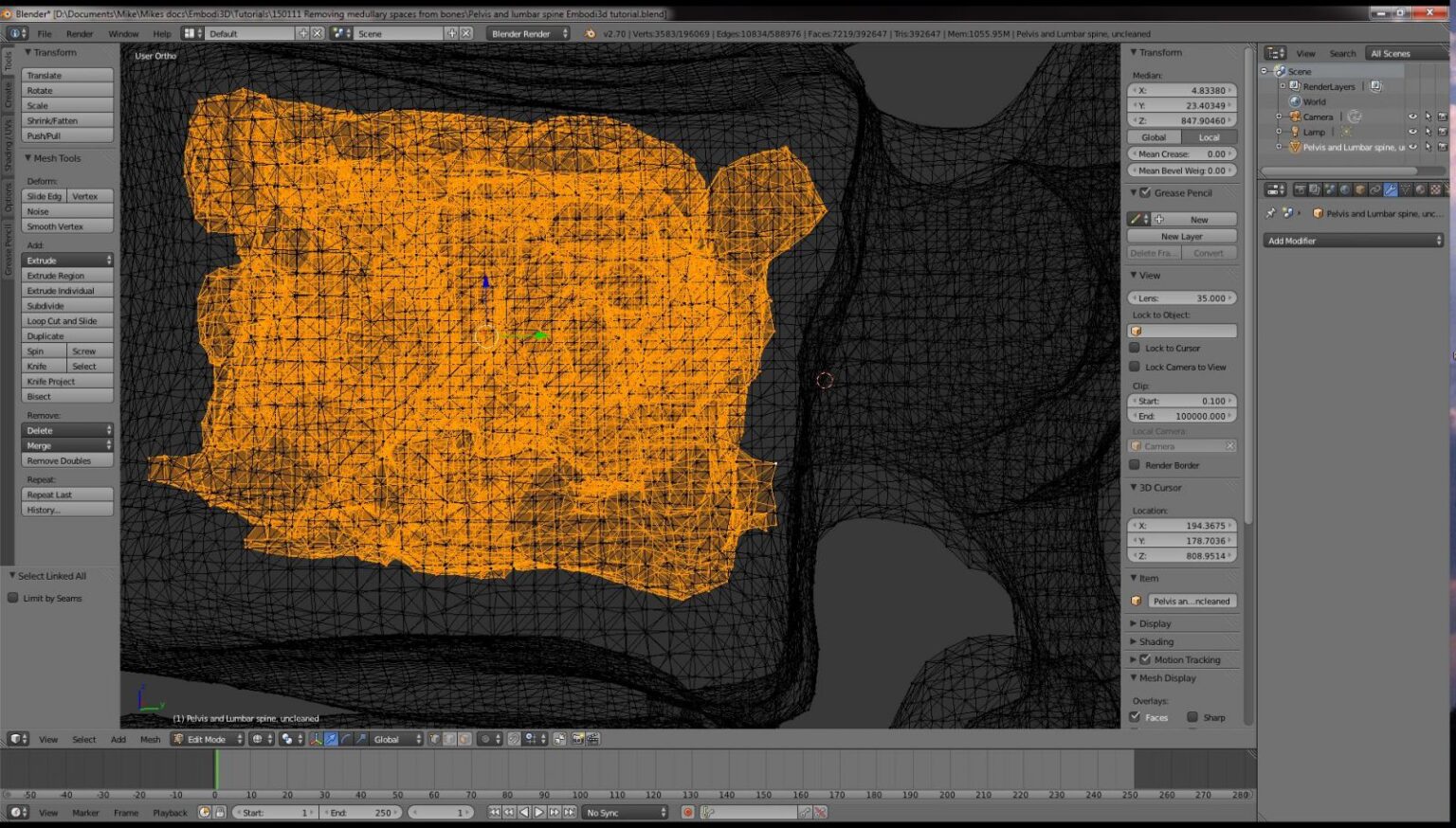 Tutorial for Repairing STL Files Built from CT Scans - FacFox News