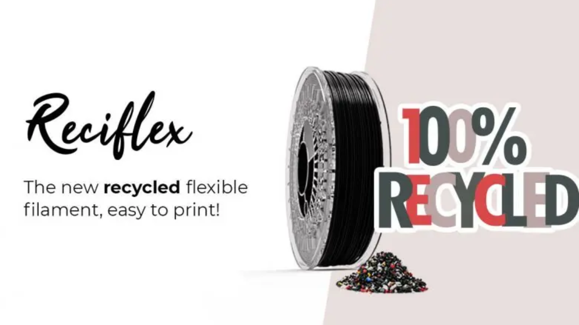 Recreus Introduces 100% Recycled Reciflex TPU Filament - FacFox News