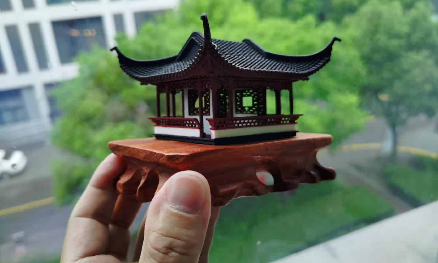 SLS 3D Printed Pavilion Scale Models as Scenic Souvenirs - FacFox