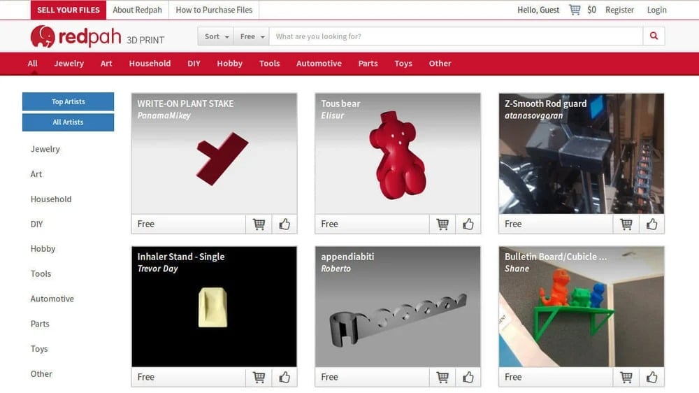 Best 3d Printer File Sites Verbrazil
