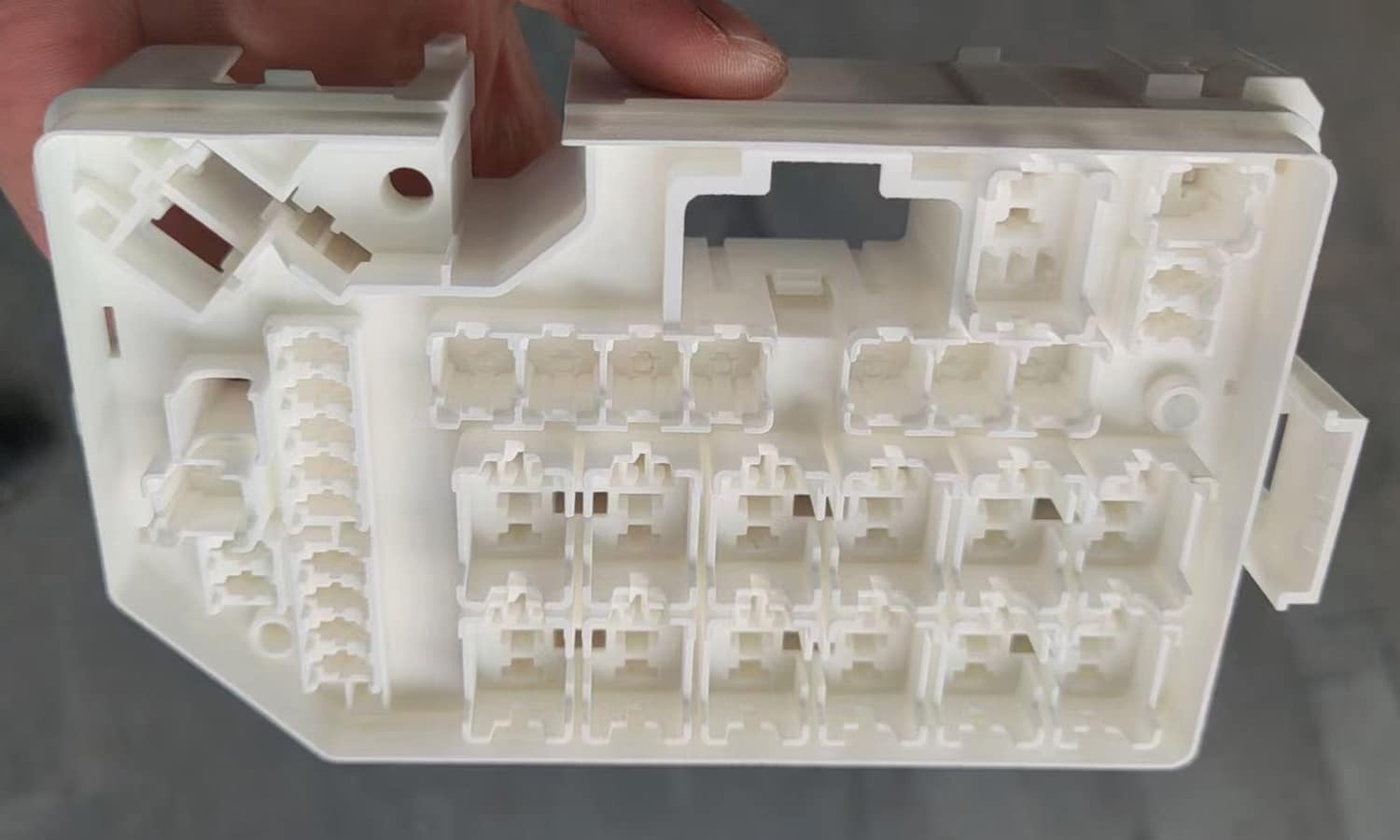 SLS 3D Printed White Nylon Electronics Enclosures - FacFox