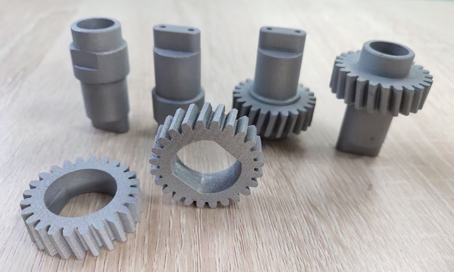 DMLS 3D Printed Stainless Steel Parts with Gears - FacFox