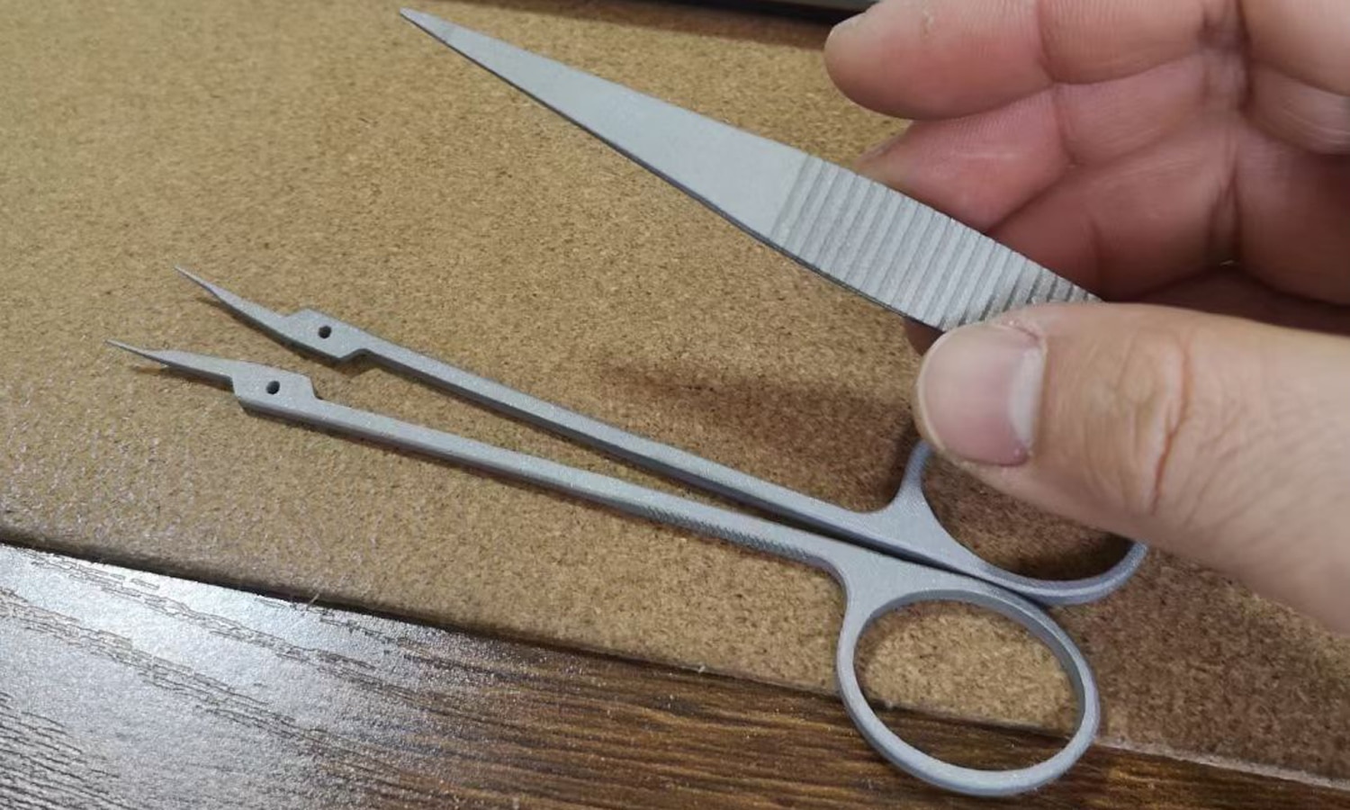 DMLS 3D Printed Scissor and Tweezer Prototype - FacFox