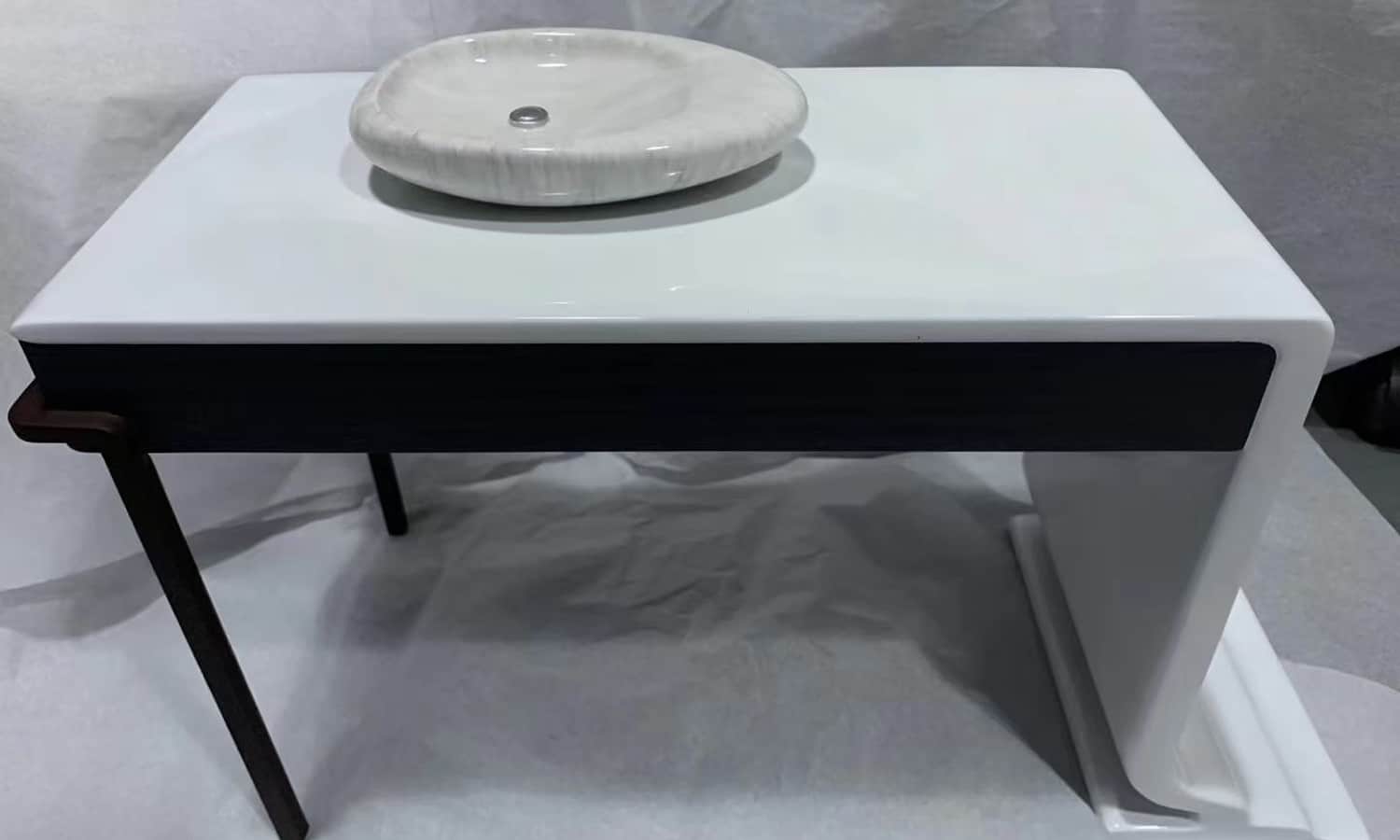 SLA 3D Printed Sanitary Ware & Bathroom Furniture Resin Prototype - FacFox
