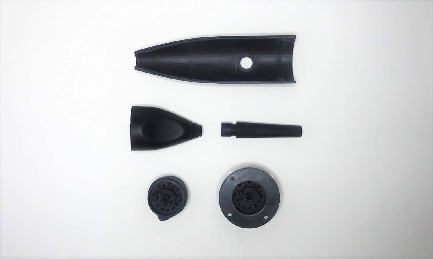 SLA 3D Printed and Urethane Cast Male and Female Connectors - FacFox