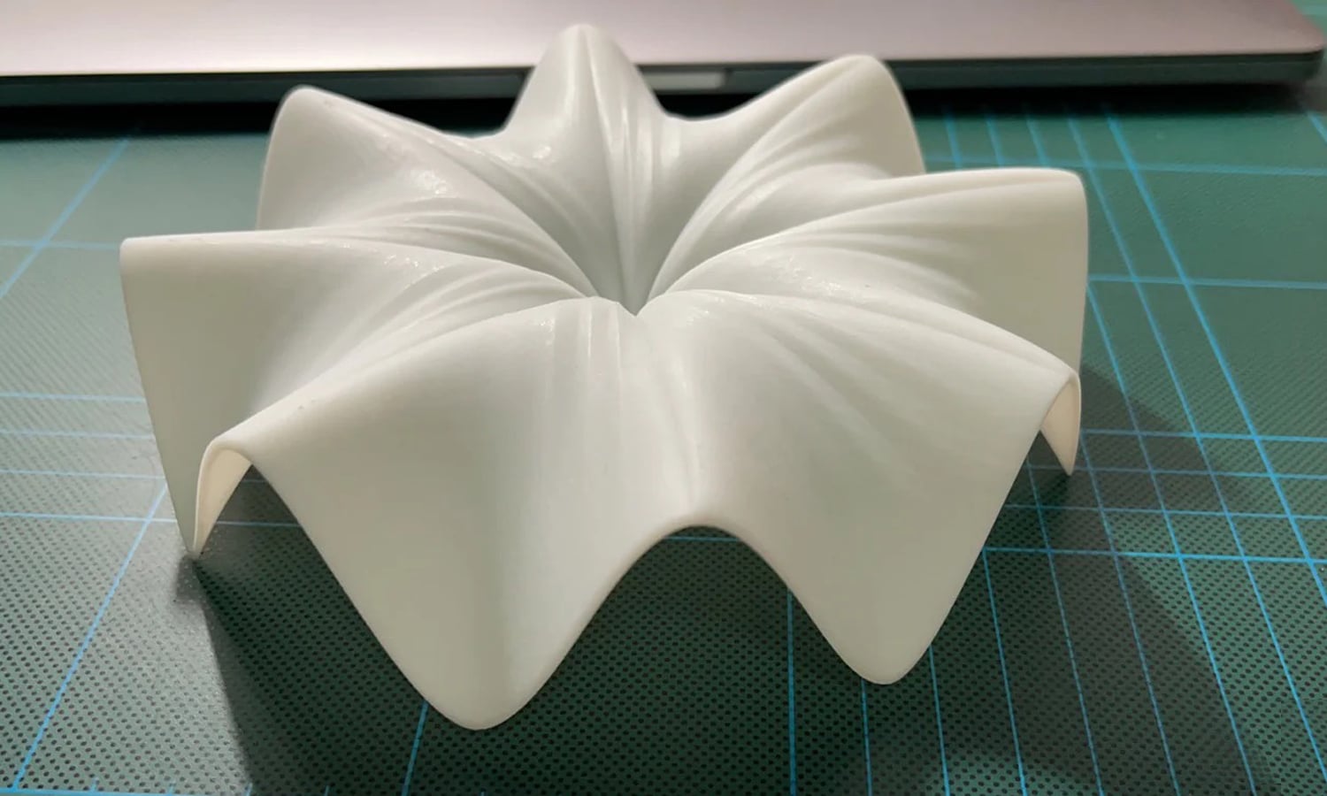 SLA 3D Printed Architecture Resin Model with Curved Roof as Student's ...