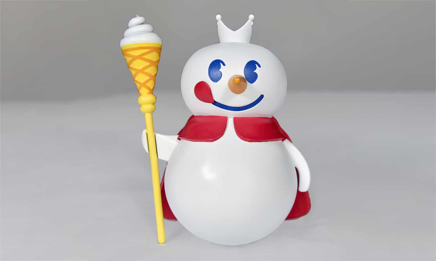 SLA 3D Printed Snowman Mascot for Milk Tea Branding - FacFox