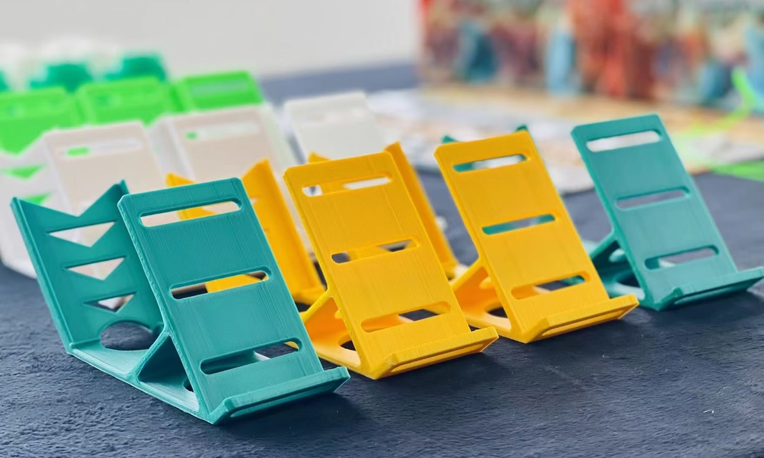 FDM 3D Printed PLA Phone Holder for Health Code Examination in China ...