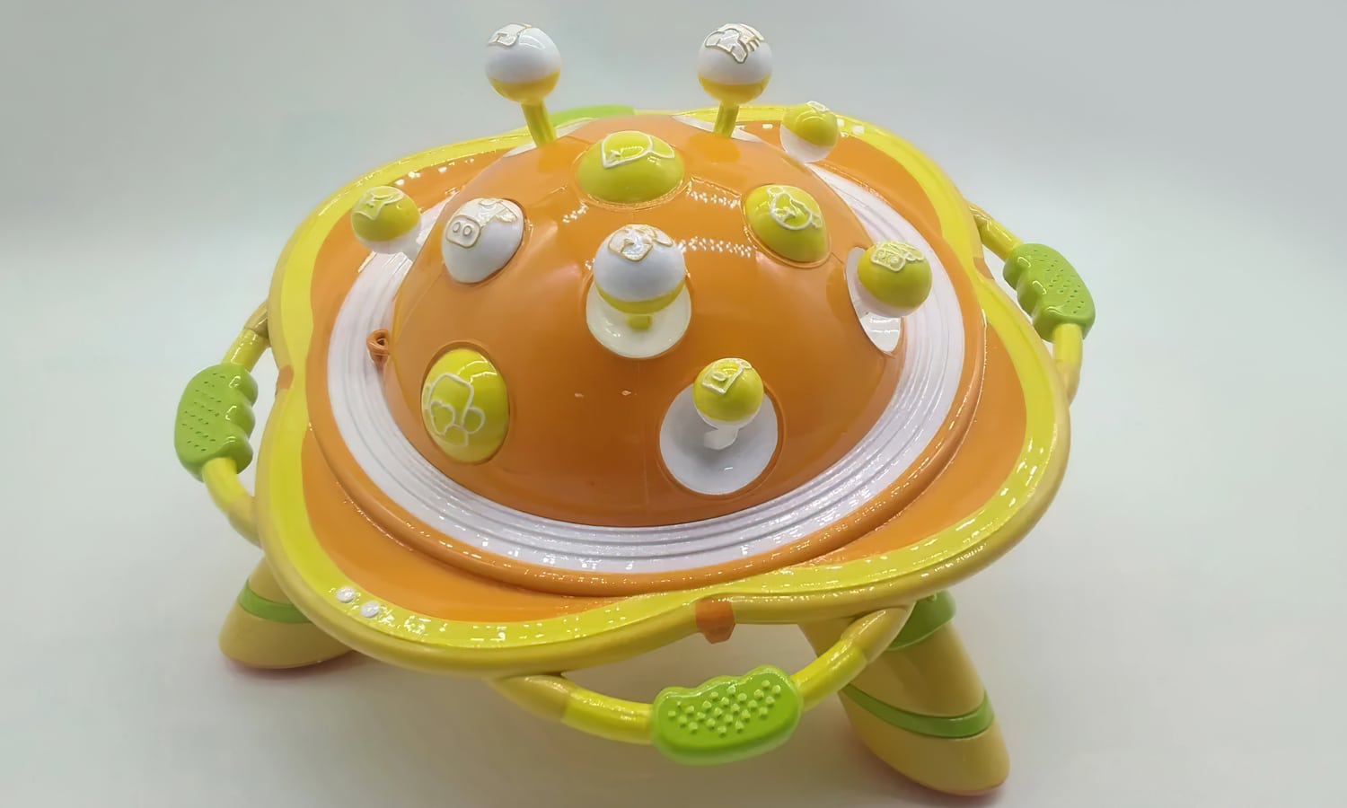 SLA 3D Printed Circular Spacecraft Resin Toy Prototype - FacFox