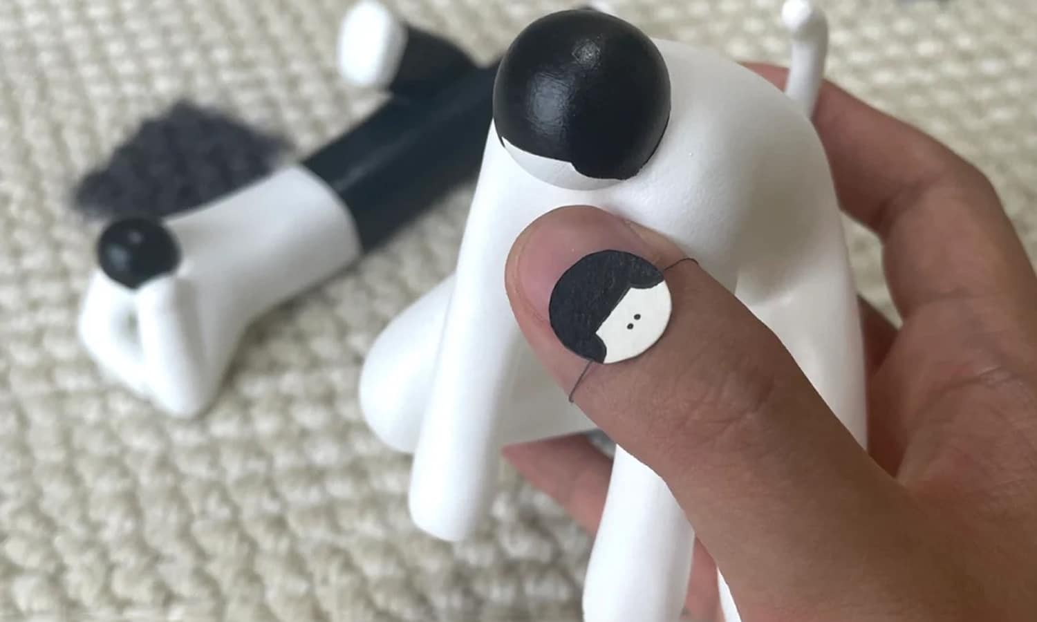 FDM 3D Printed Minimalism Little Boy PLA Designer Toy Prototypes - FacFox