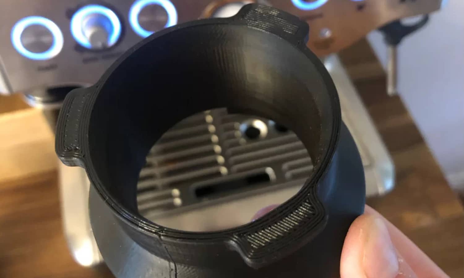 FDM 3D Printed Dosing Funnel for Breville Barista Espresso Machine - FacFox