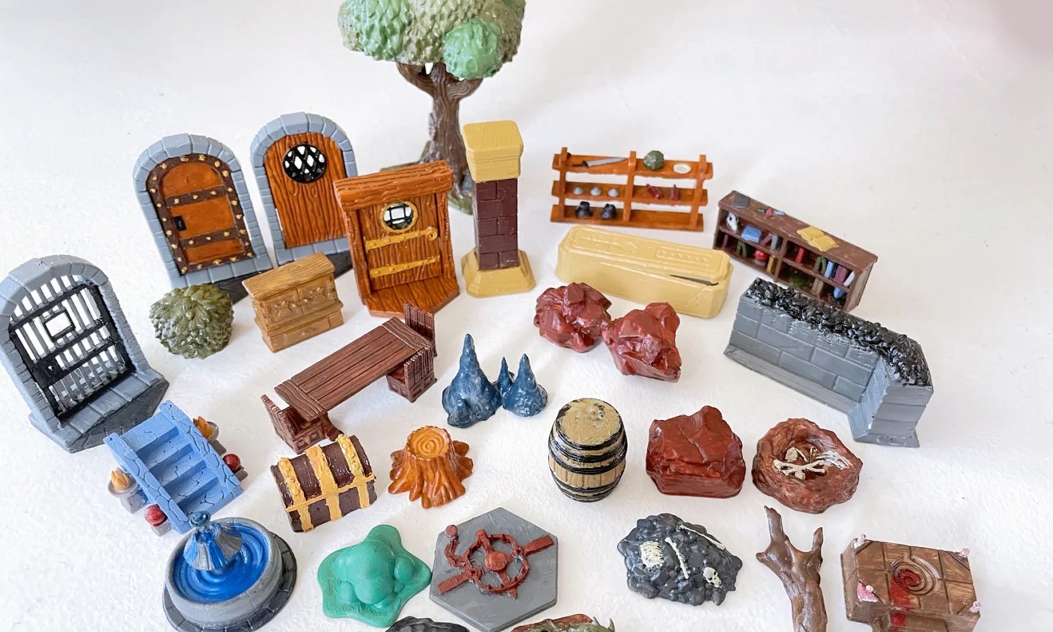 SLA 3D Printed Resin Miniatures and Accessories for Board Game ...