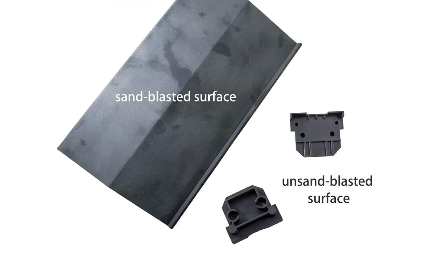 SLA 3D Printed Somos Taurus Dark Tough Resin Post-Processing Comparison ...