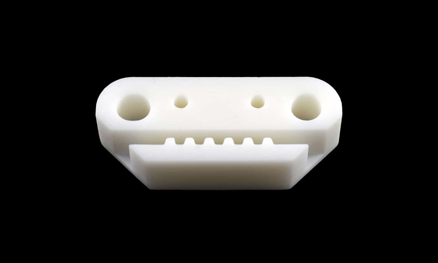 SLA 3D Printed White Generic Resin Sample Parts - FacFox