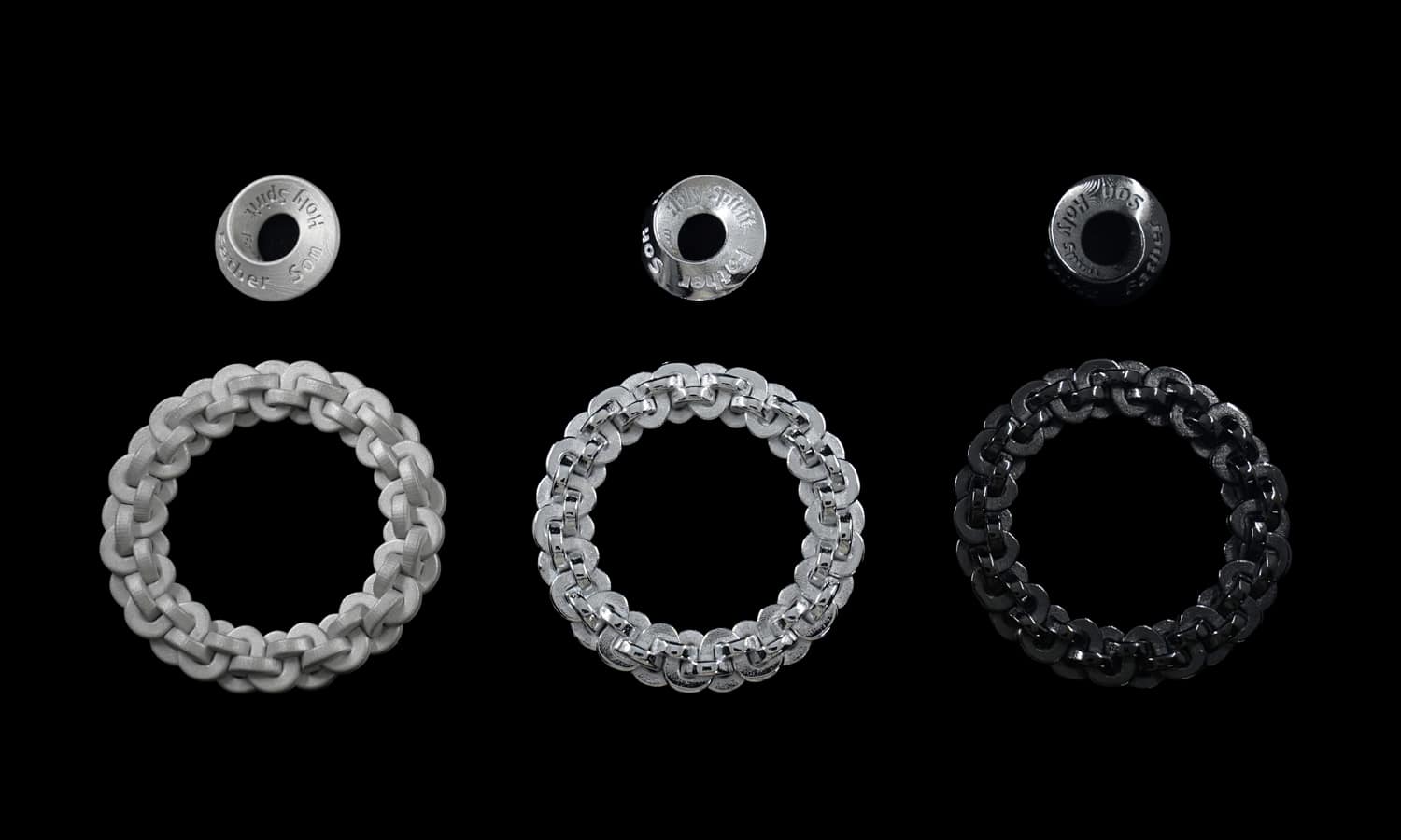Binder Jet 3D Printed and Electroplated Stainless Steel 316L Chain ...