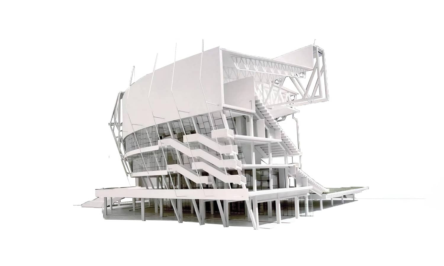 Scaled-down Architectural Display Model Made with 3D Printing and Laser ...