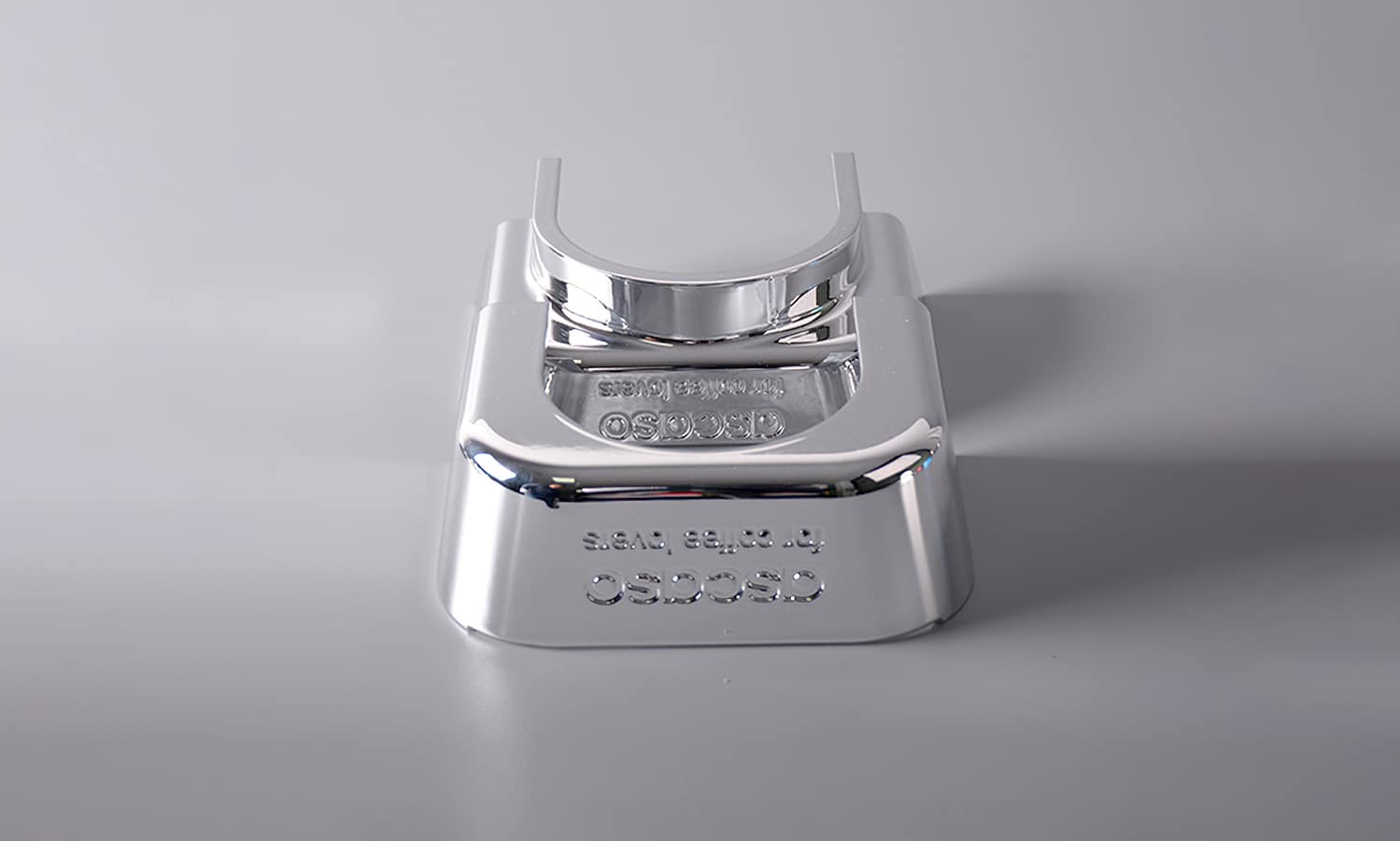 CNC Milled Coffee Machine Accessory Chrome-plated Espresso Maker ...