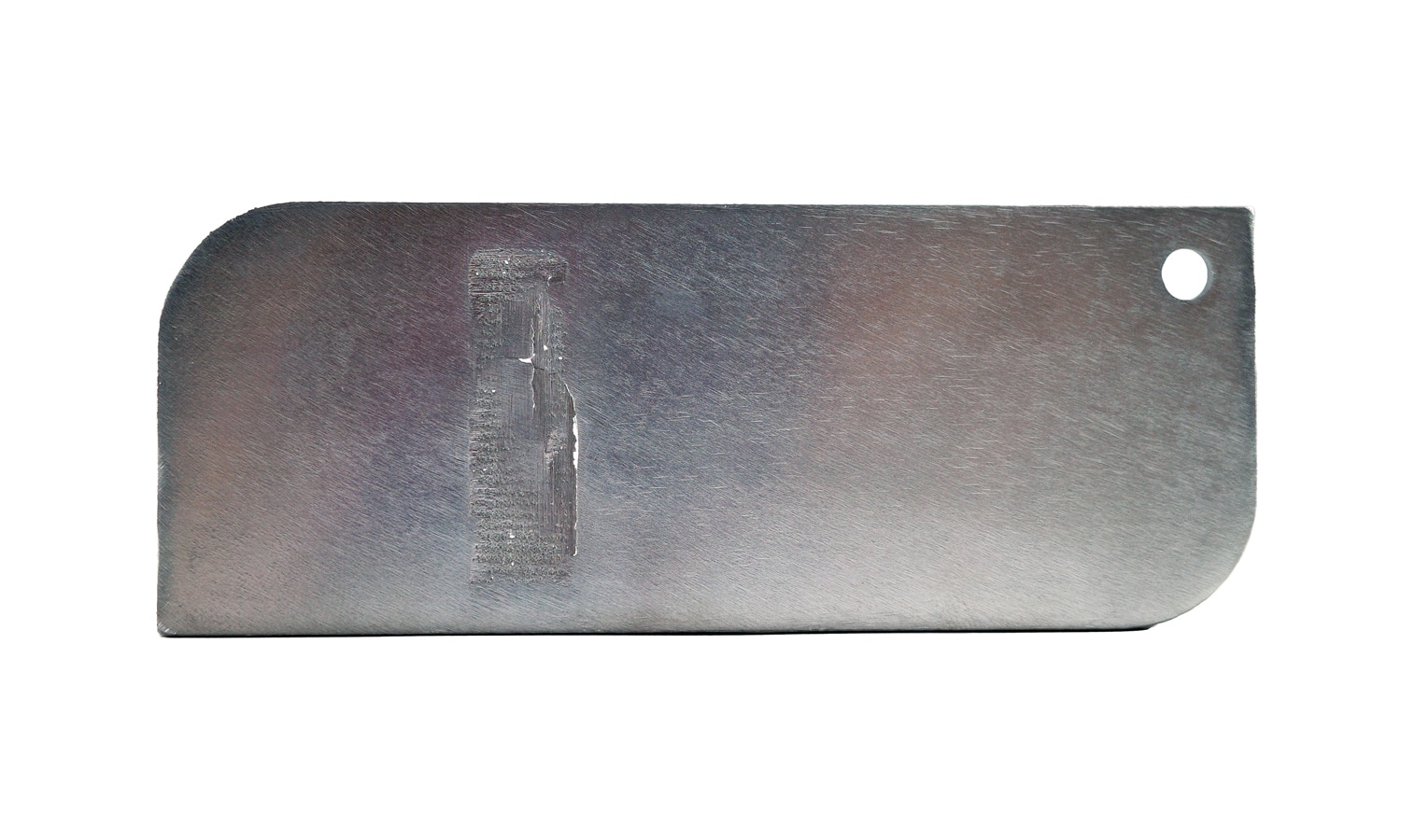 DMLS 3D Print Aluminum Sample with Ra 1.6 Hand Polishing