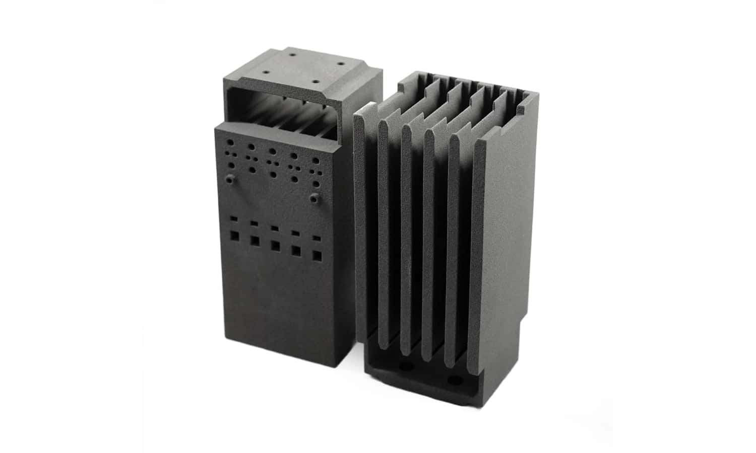 SLS 3D Printed Formlabs Nylon PA12 Heat Sink Prototyping - FacFox