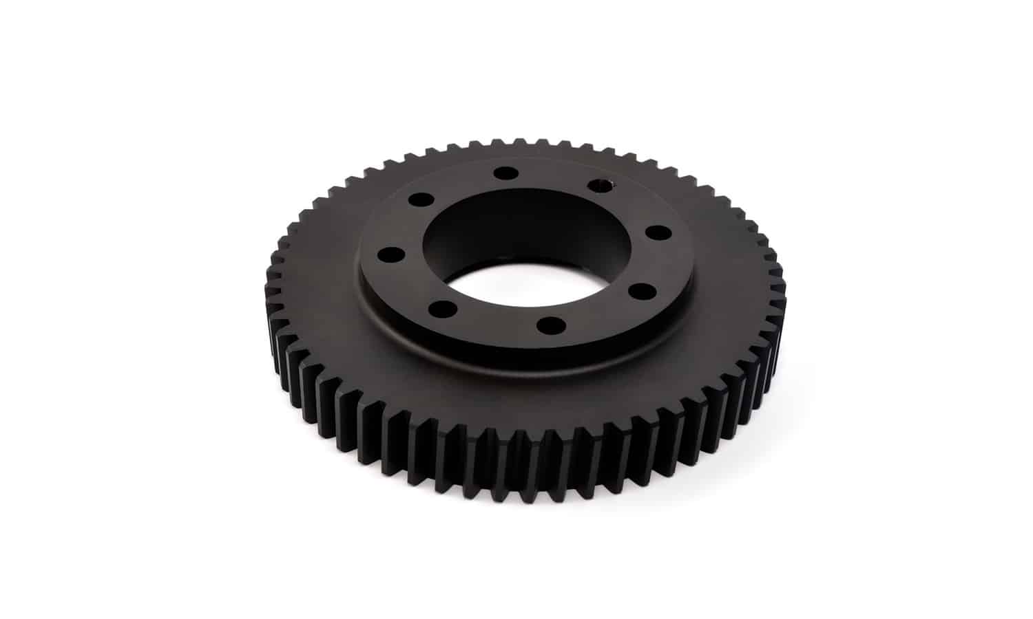 CNC Milled POM Spur Gear Custom Plastic Flywheel - FacFox