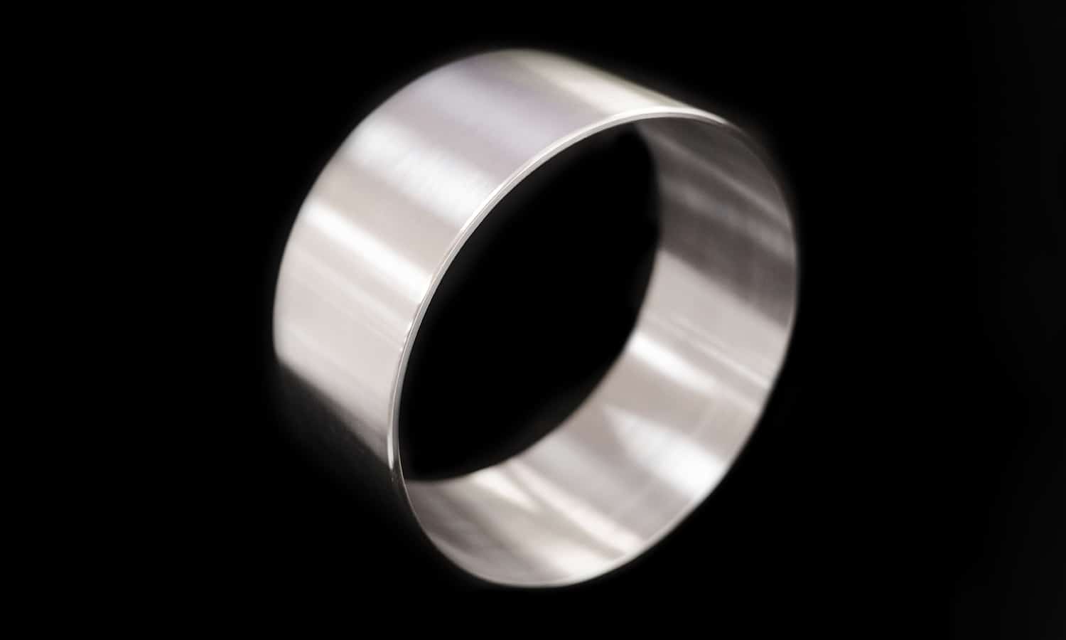 CNC Milled 45 Steel Seamless Ring Heavy Gauge