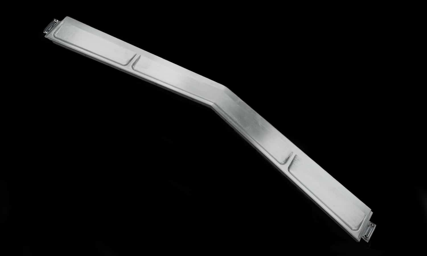 CNC Milled Aluminum 6061 Bumper Impact Bar Reinforcement