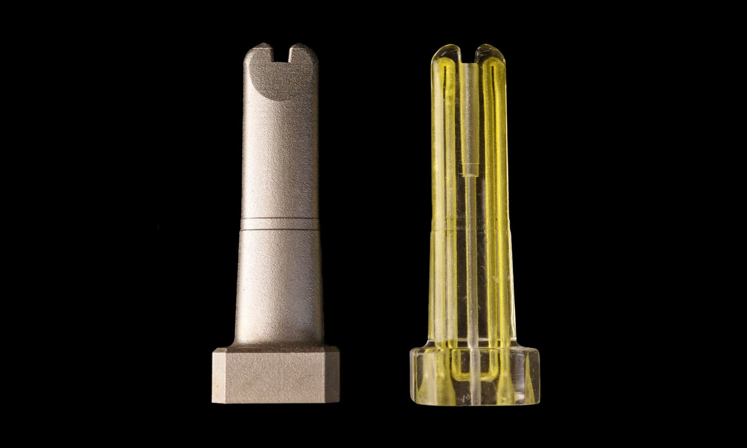 Metal and Resin Prototypes of Conformal Cooling Channel Mold