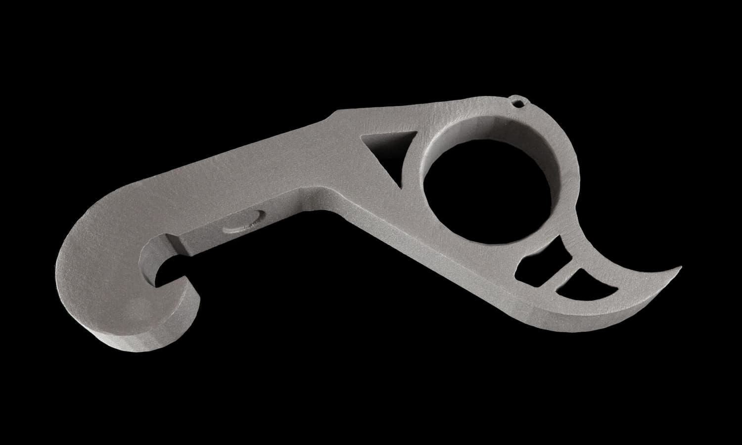 SLM 3D Printed Aluminum 6061 Smart One-Hand Bottle Opener - FacFox