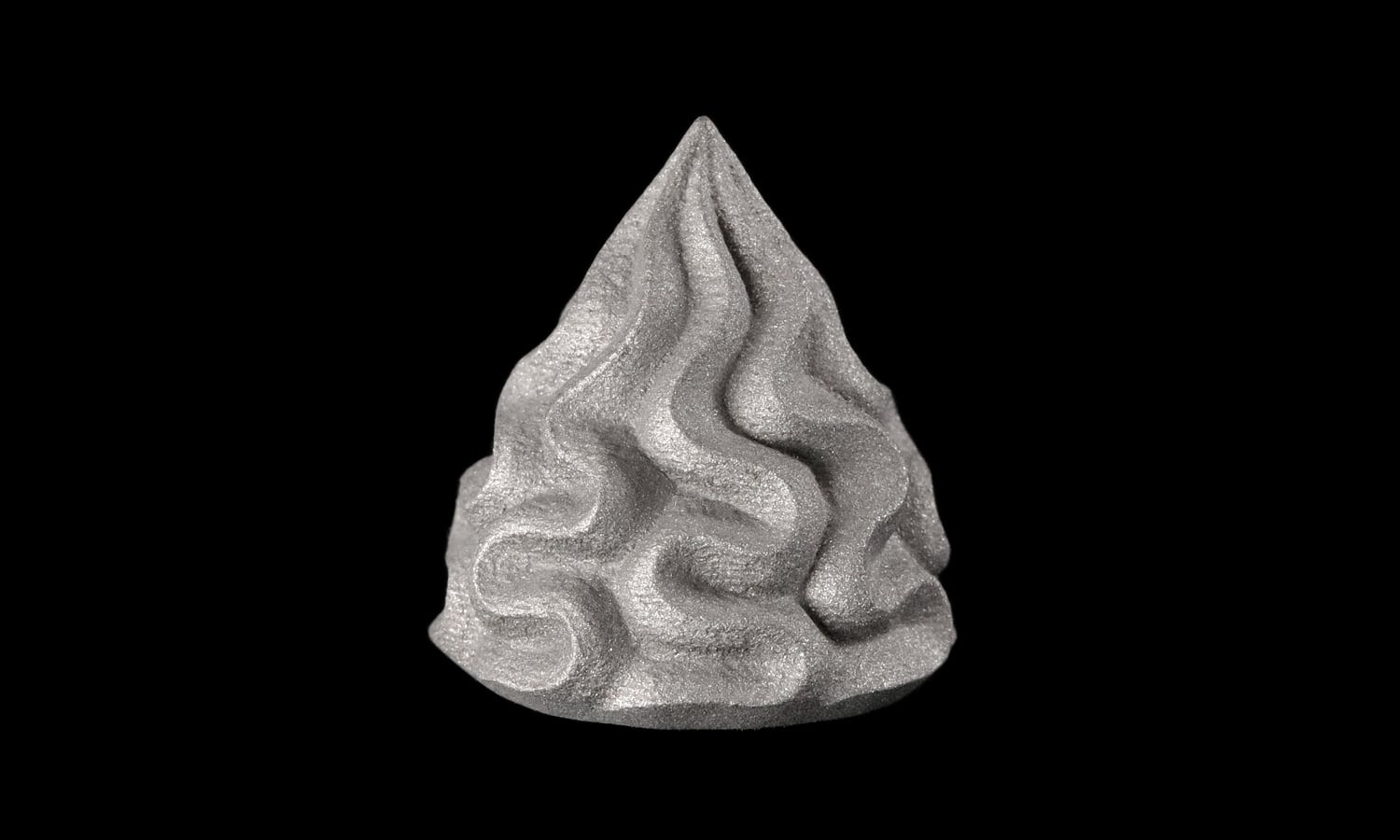 DMLS 3D Printed Titanium Alloy Ice Cream Top - FacFox