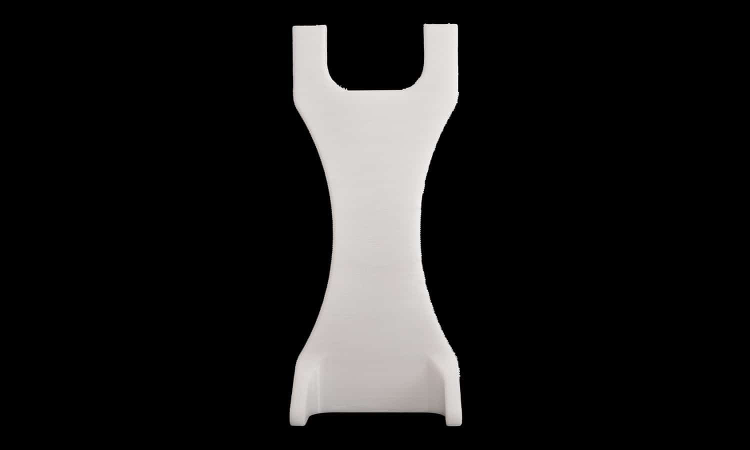 FDM 3D Printed White PETG Monument Prototype - FacFox