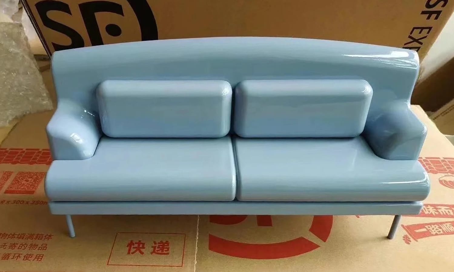 SLA 3D Printed Modern Minimalist Furniture Resin Models