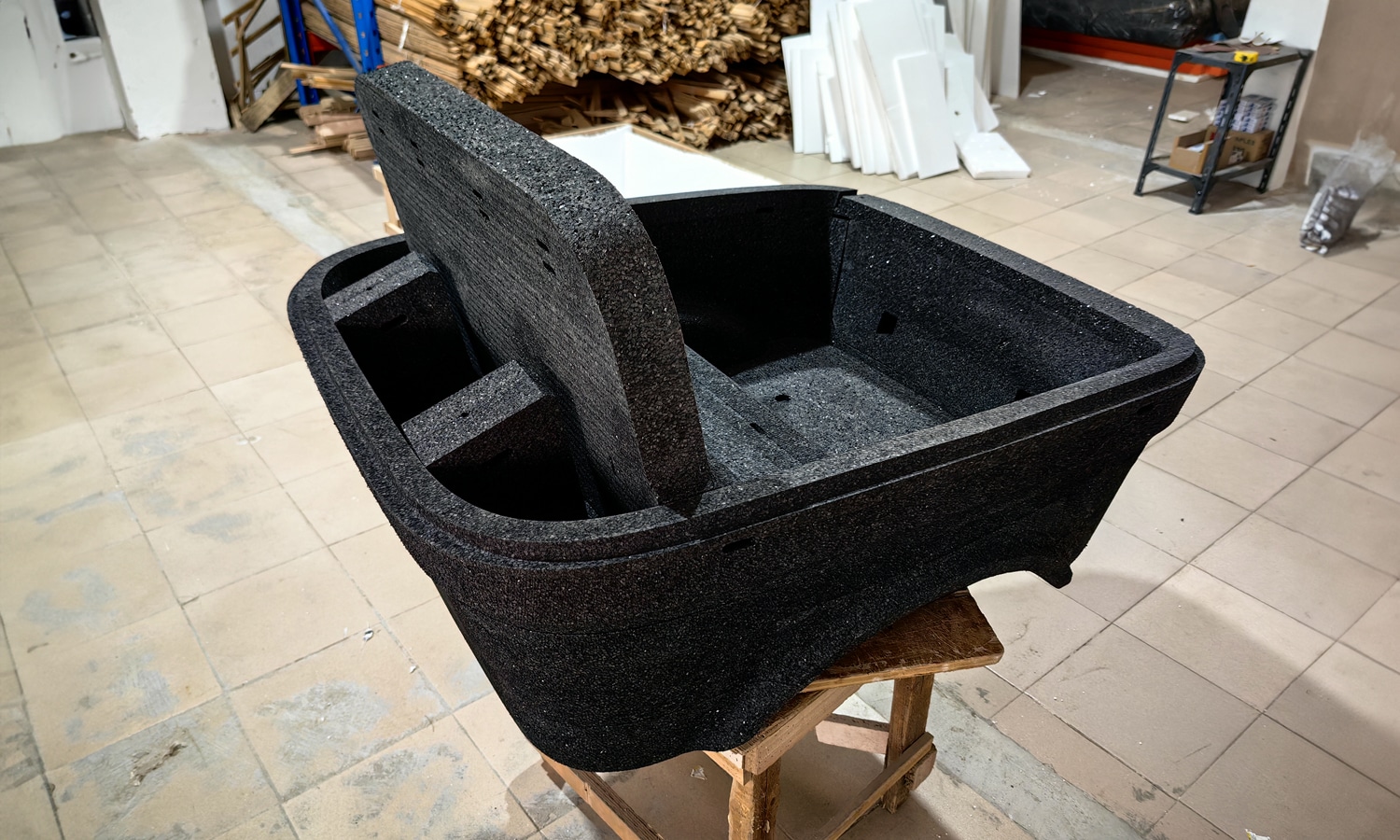 CNC Milled EPP Packing Enclosure Foam Case - FacFox