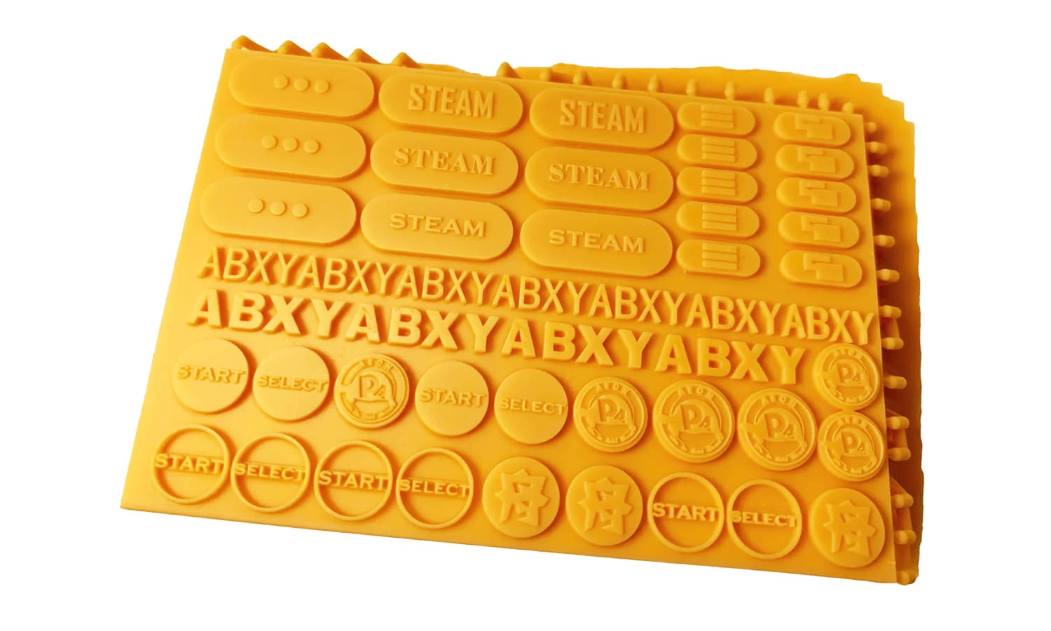 DLP 3D Printed Ultra-detail Game Console Buttons for Molding - FacFox