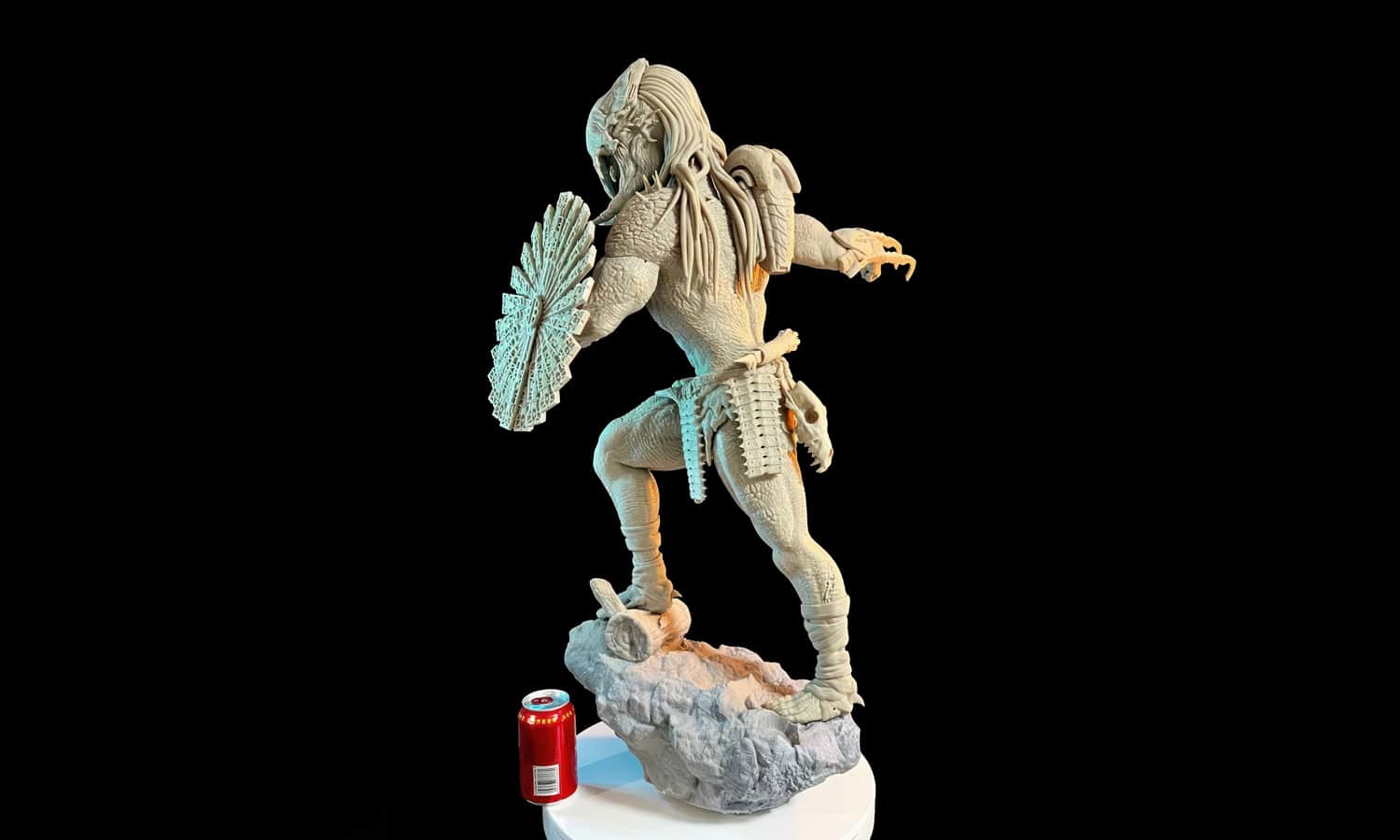 LCD 3D Printed Prey the Predator Resin Action Figure - FacFox