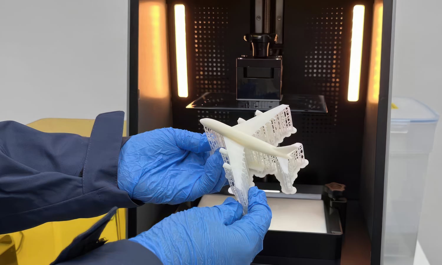 SLA 3D Printed Resin Airplane Miniature from 3D Scans - FacFox