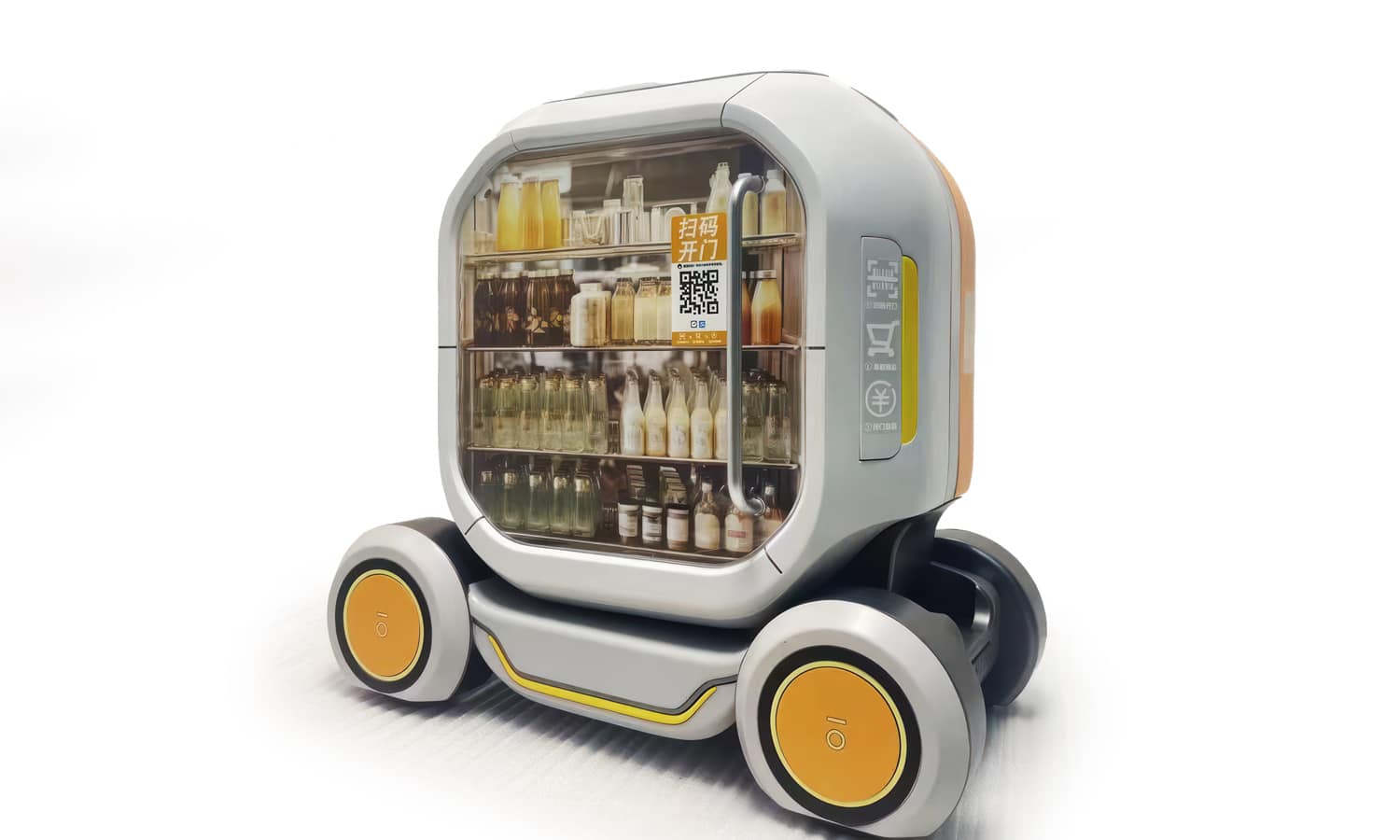 SLA 3D Movable Unmanned Vending Machine Prototype - FacFox