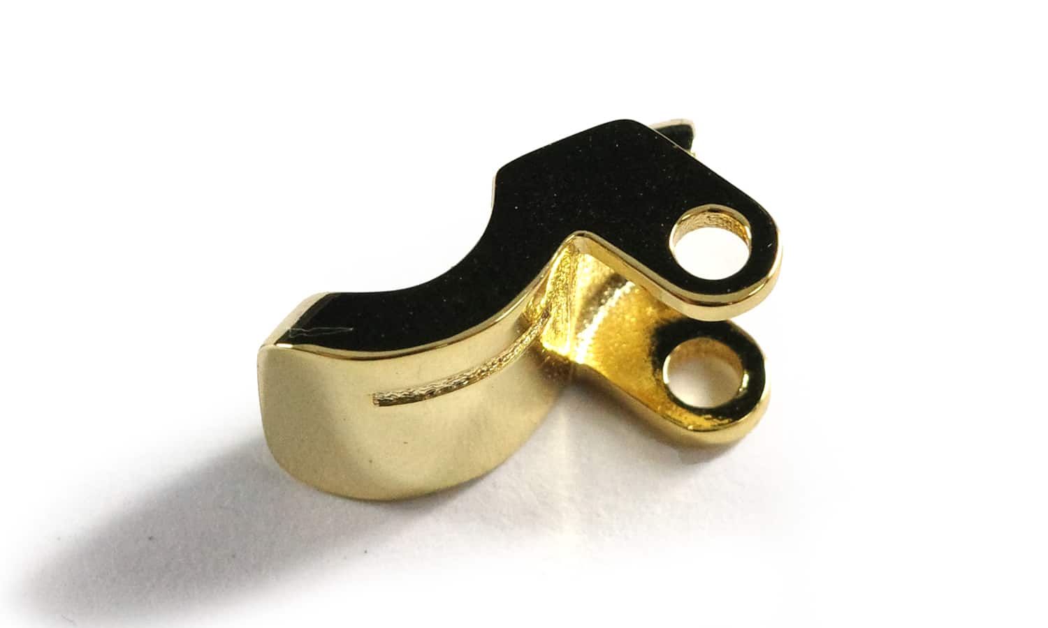Brass Cast Samples Plated with 18K Gold