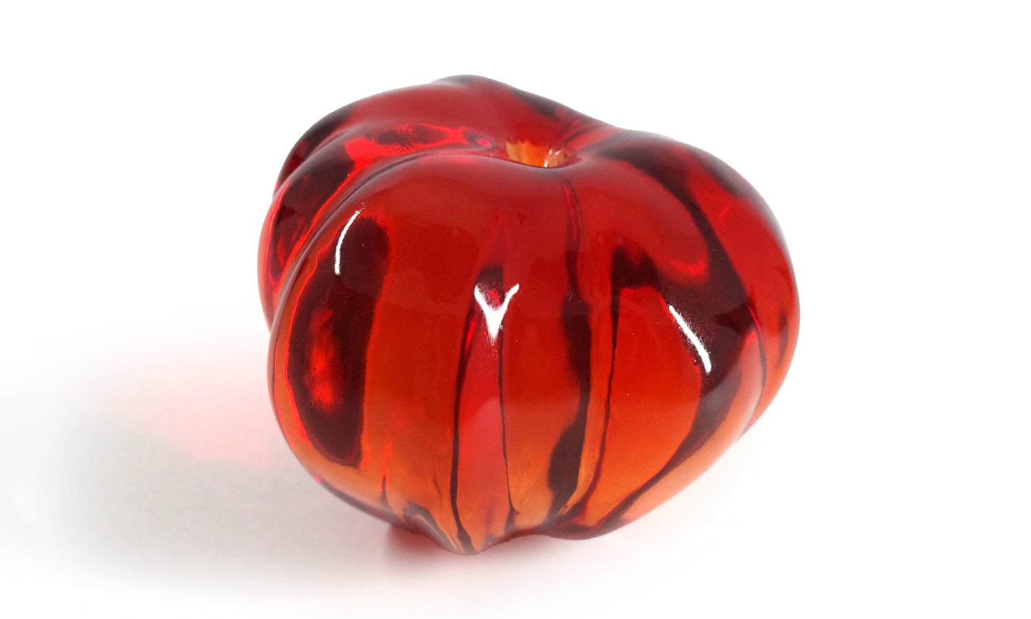 SLA 3D Printed Clear Resin Red Bell Pepper Fail Case - FacFox