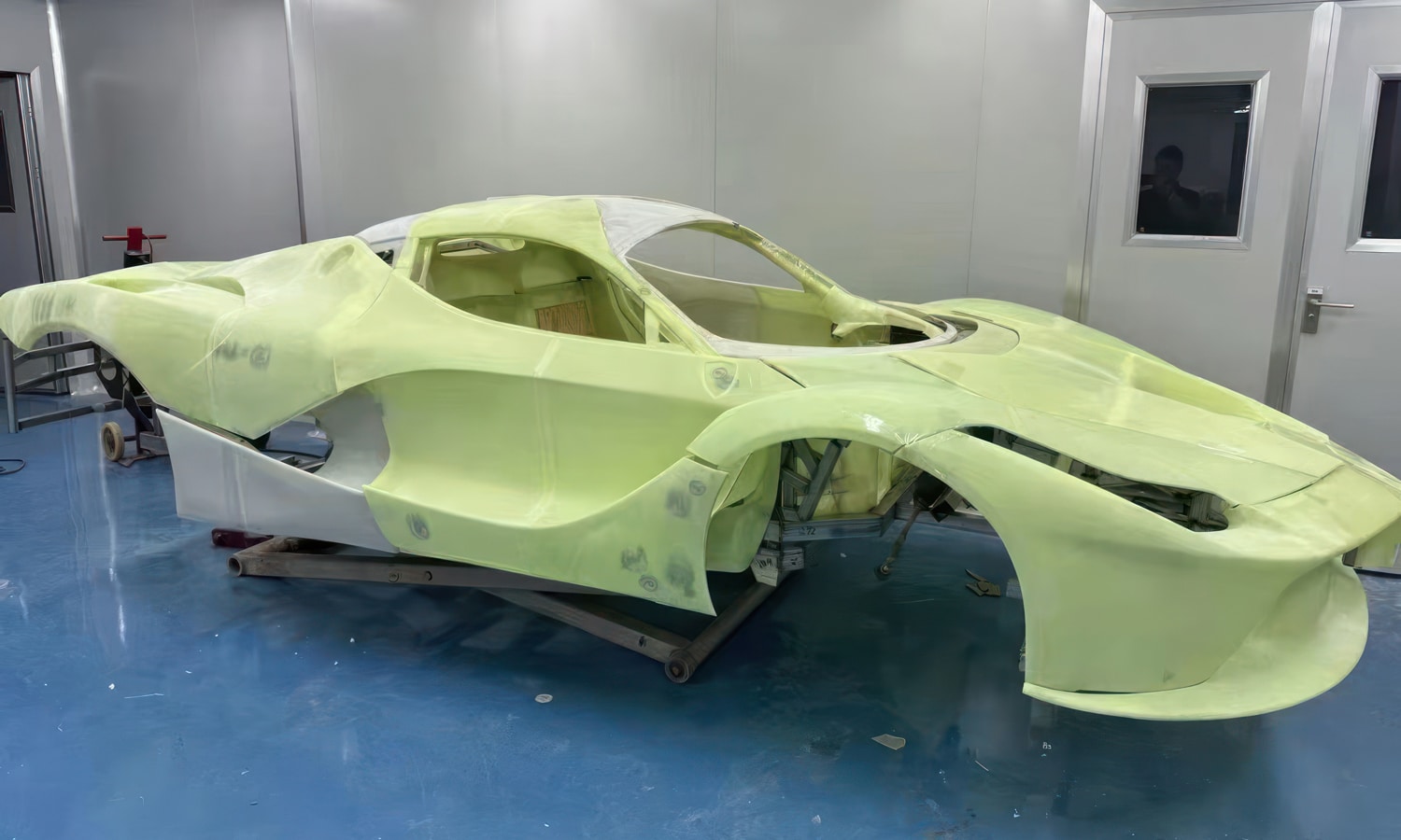 SLA 3D Printed Resin Full-scale Sports Car Body Shell - FacFox