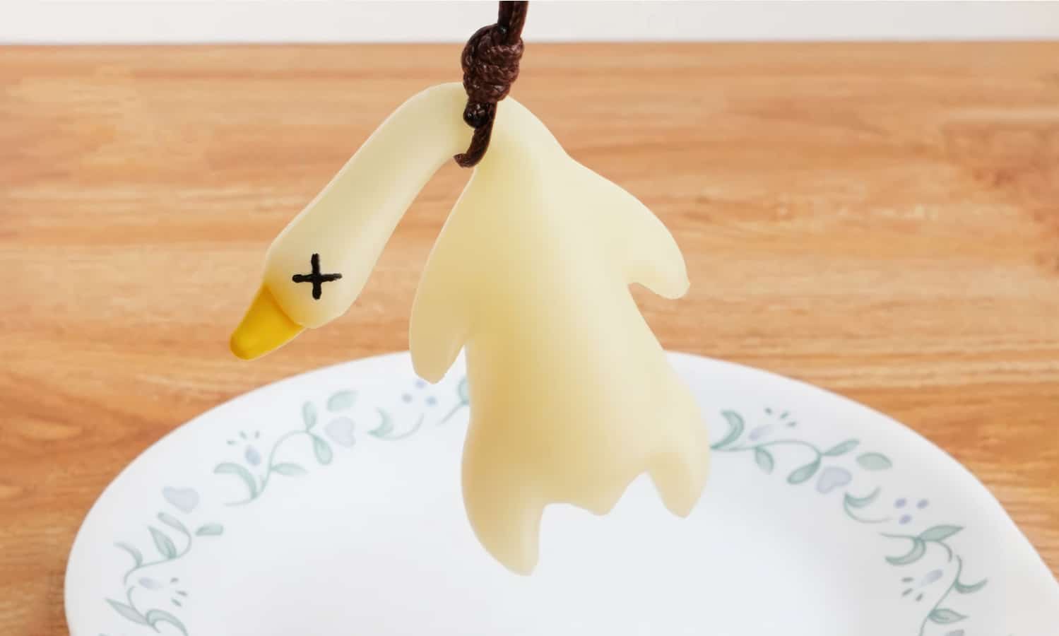 FDM 3D Printed UV Color Changing PLA Roast Duck Keychain - FacFox