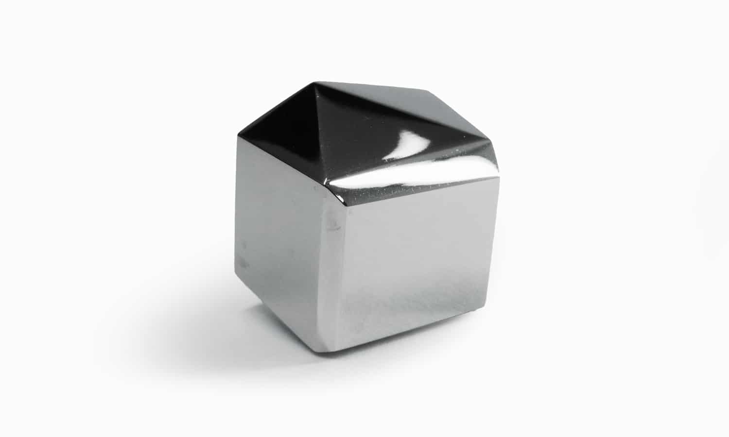 BinderJet 3D Printed and Polished Polyhedral Decoration Nut