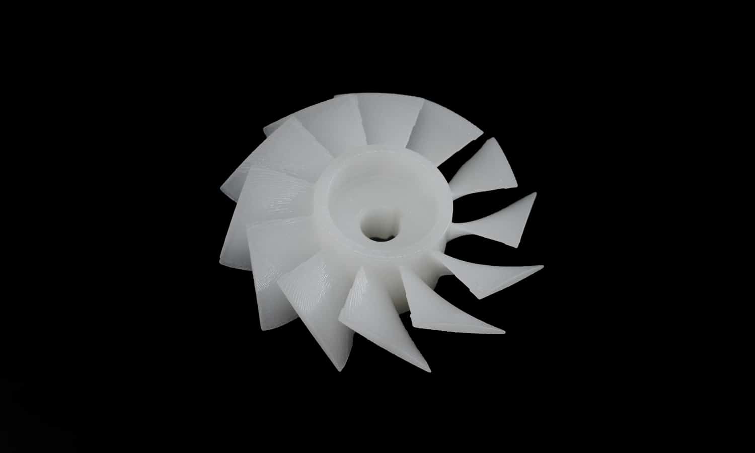 SLA 3D Printed Somos Ledo 6060 Impeller Miniature - FacFox