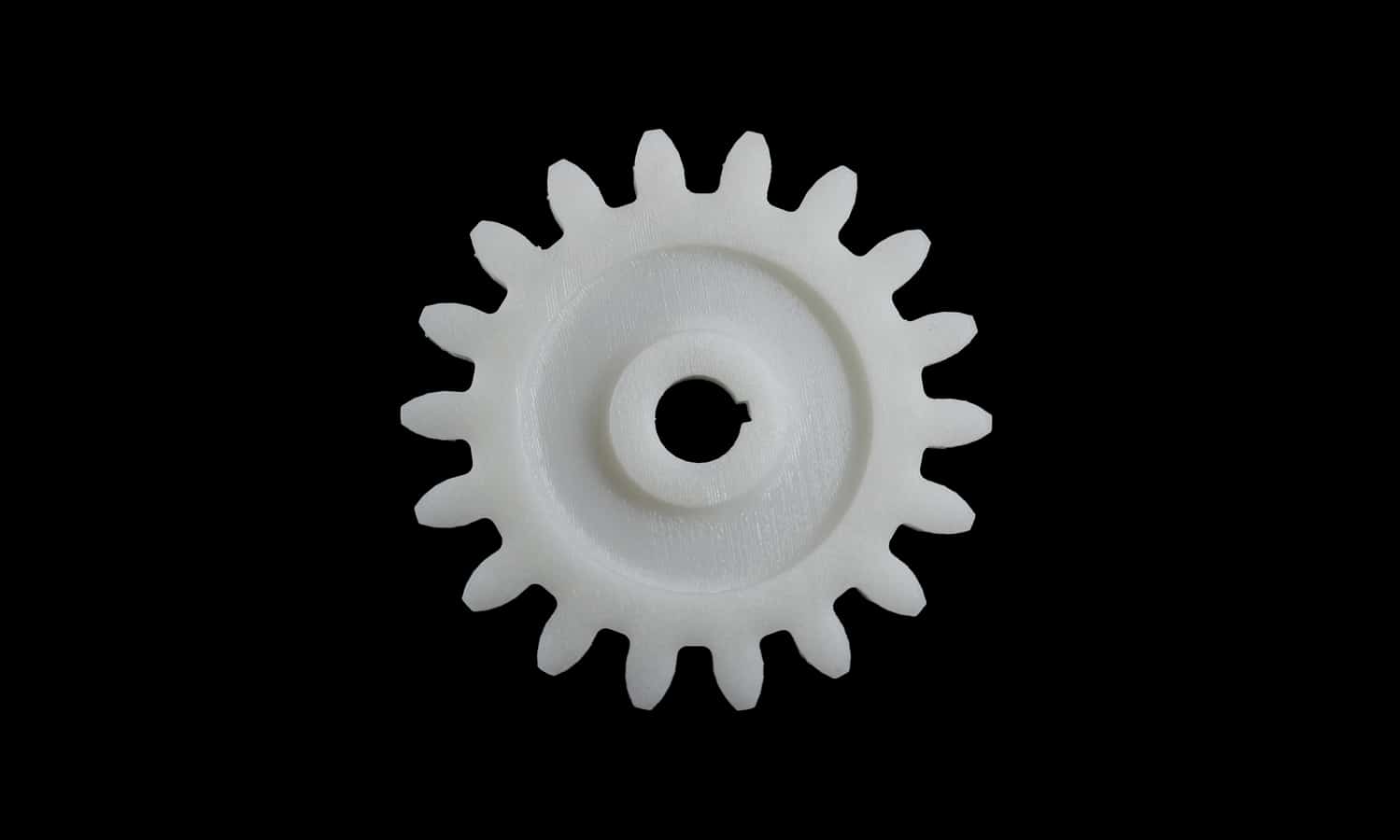 SLA 3D Printed Somos Ledo 6060 Resin Gear - FacFox