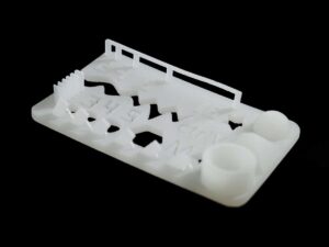 SLS 3D Printed PP Spring Dyed Black - FacFox