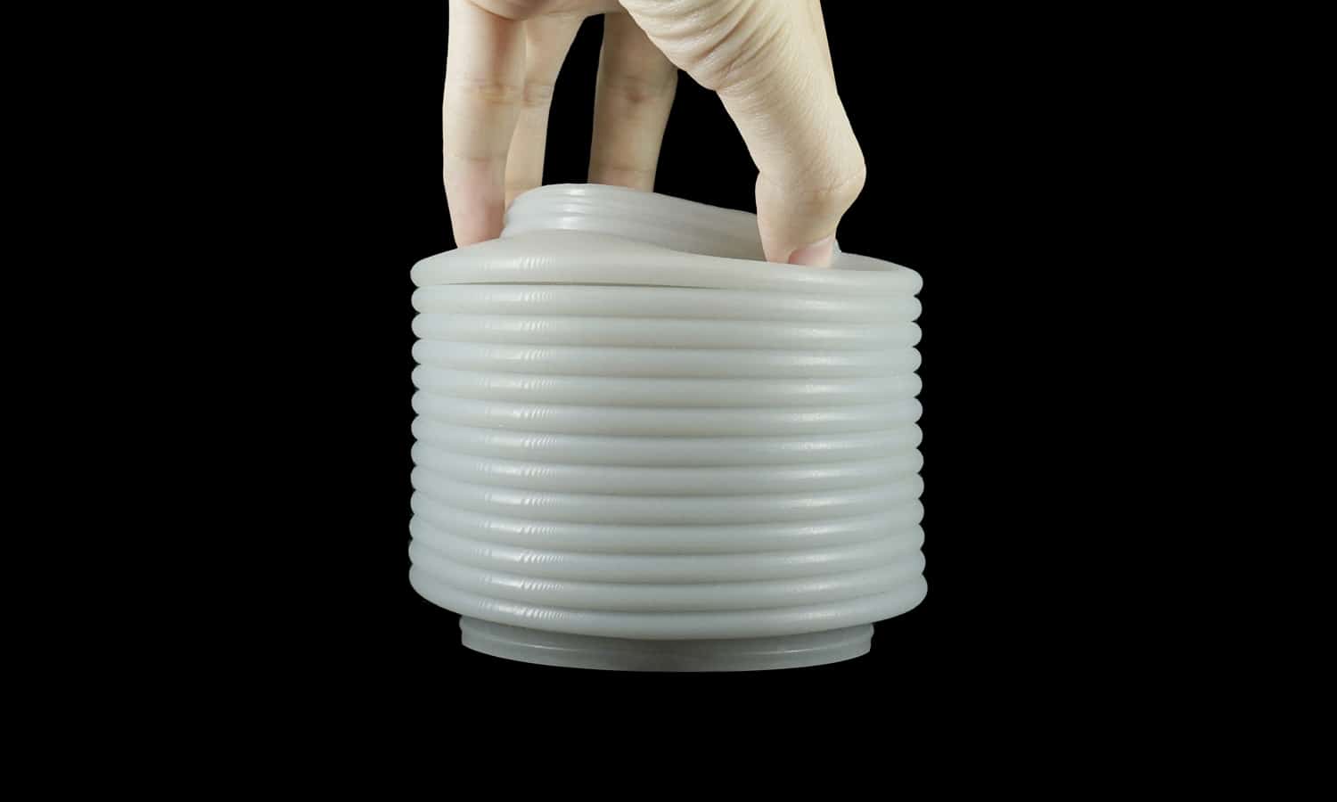 Polyurethane Extrusion Flexible Convoluted Tubing Bellow Hose - FacFox