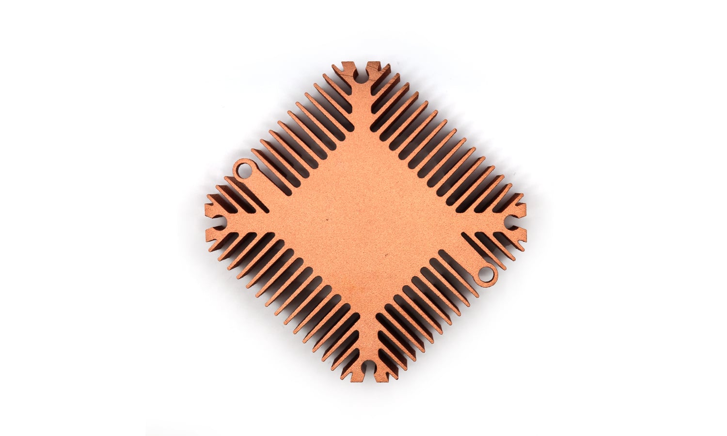 SLM 3D Printed Pure Copper Heat Sink GPU Cooler - FacFox