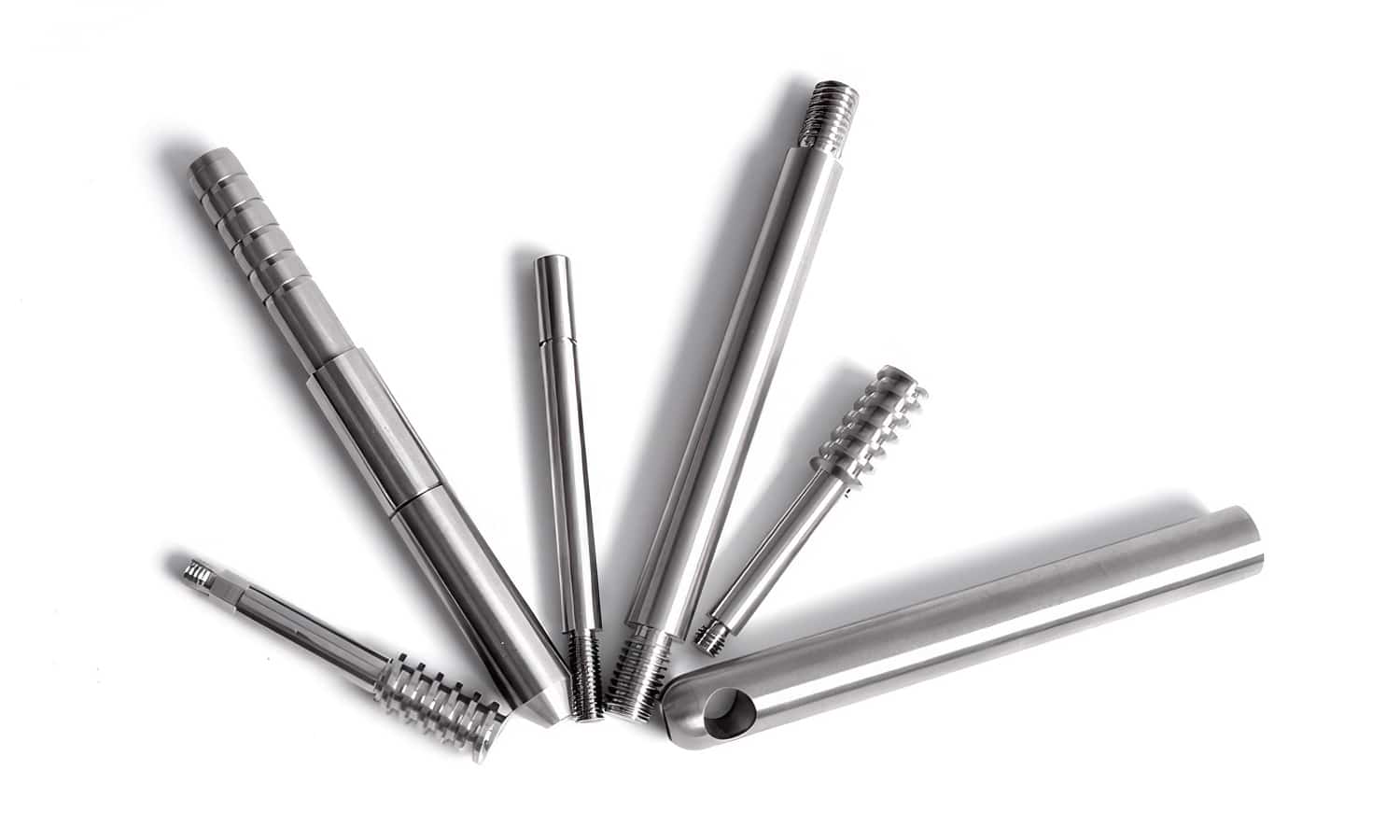 CNC Turned Stainless Steel Threaded Pins Hardware Kits - FacFox