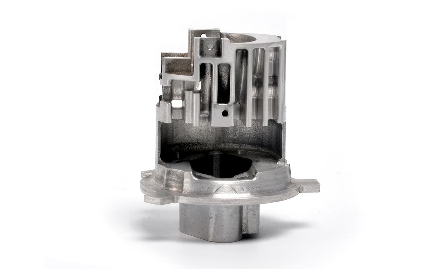 CNC Machined Precision Stepper Motor Housing - FacFox