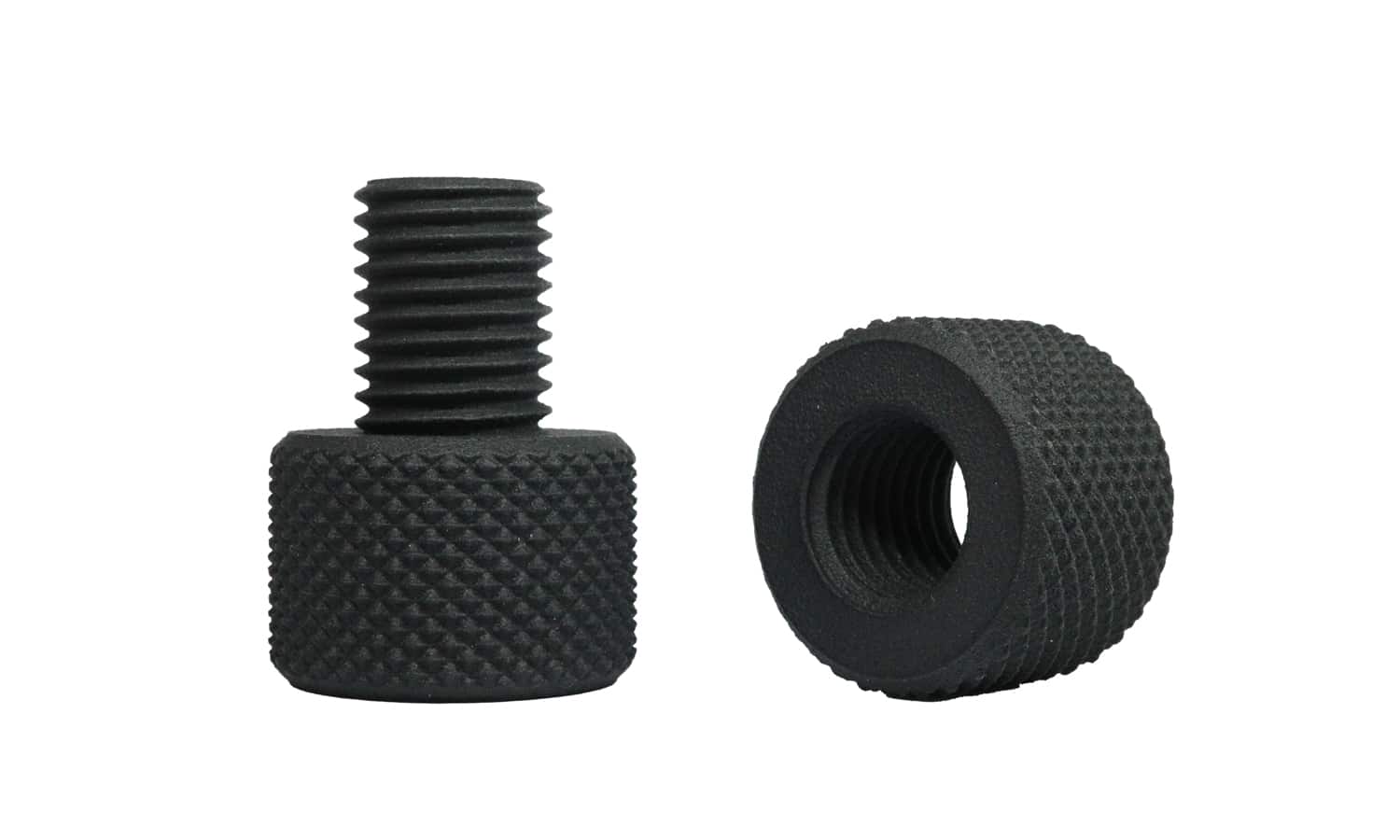 SLS 3D Printed Nylon Threaded Two Hole Pins Set for Pipe Fitting - FacFox